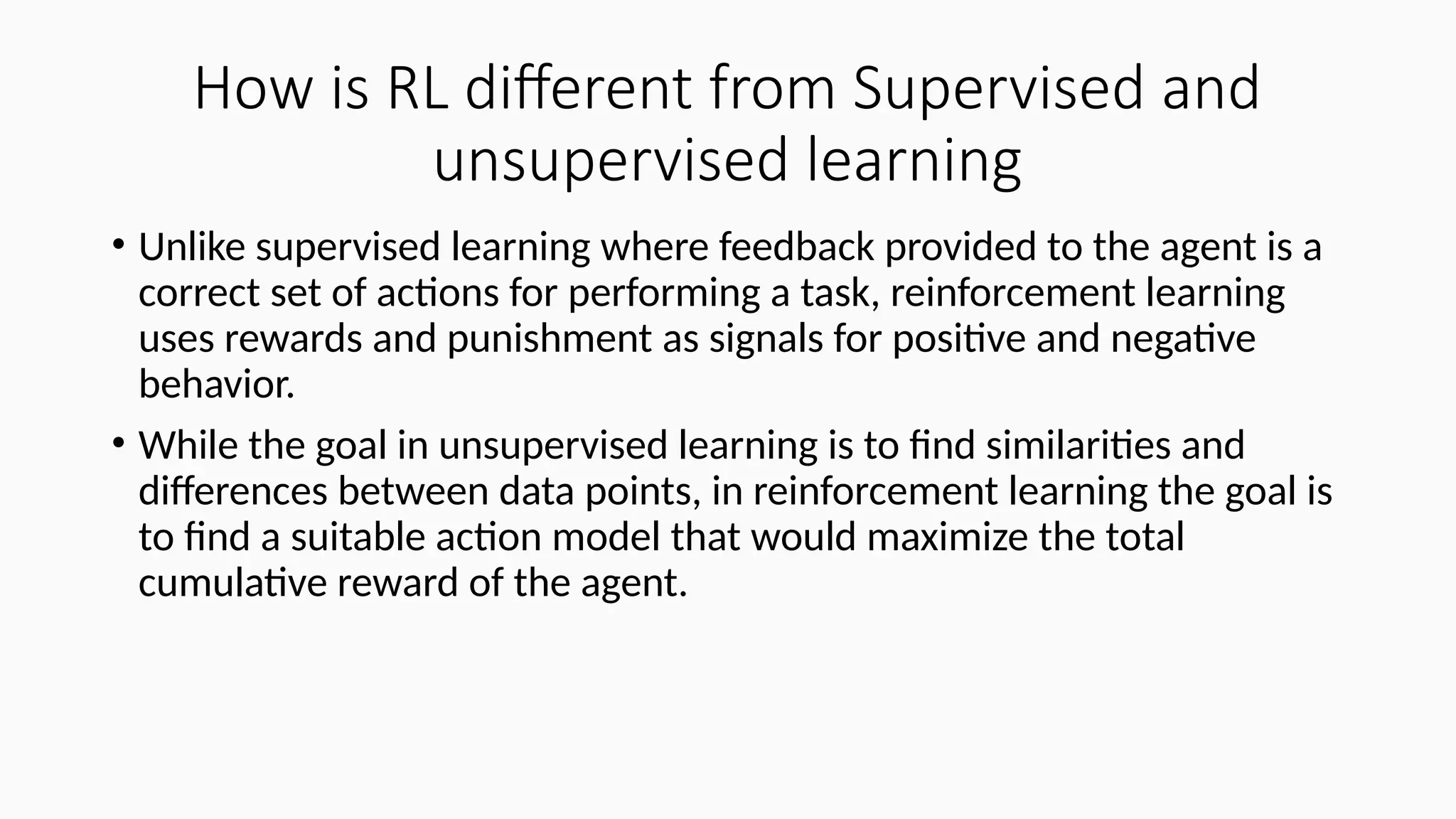 Reinforcement Learning in machine learning | PPTX