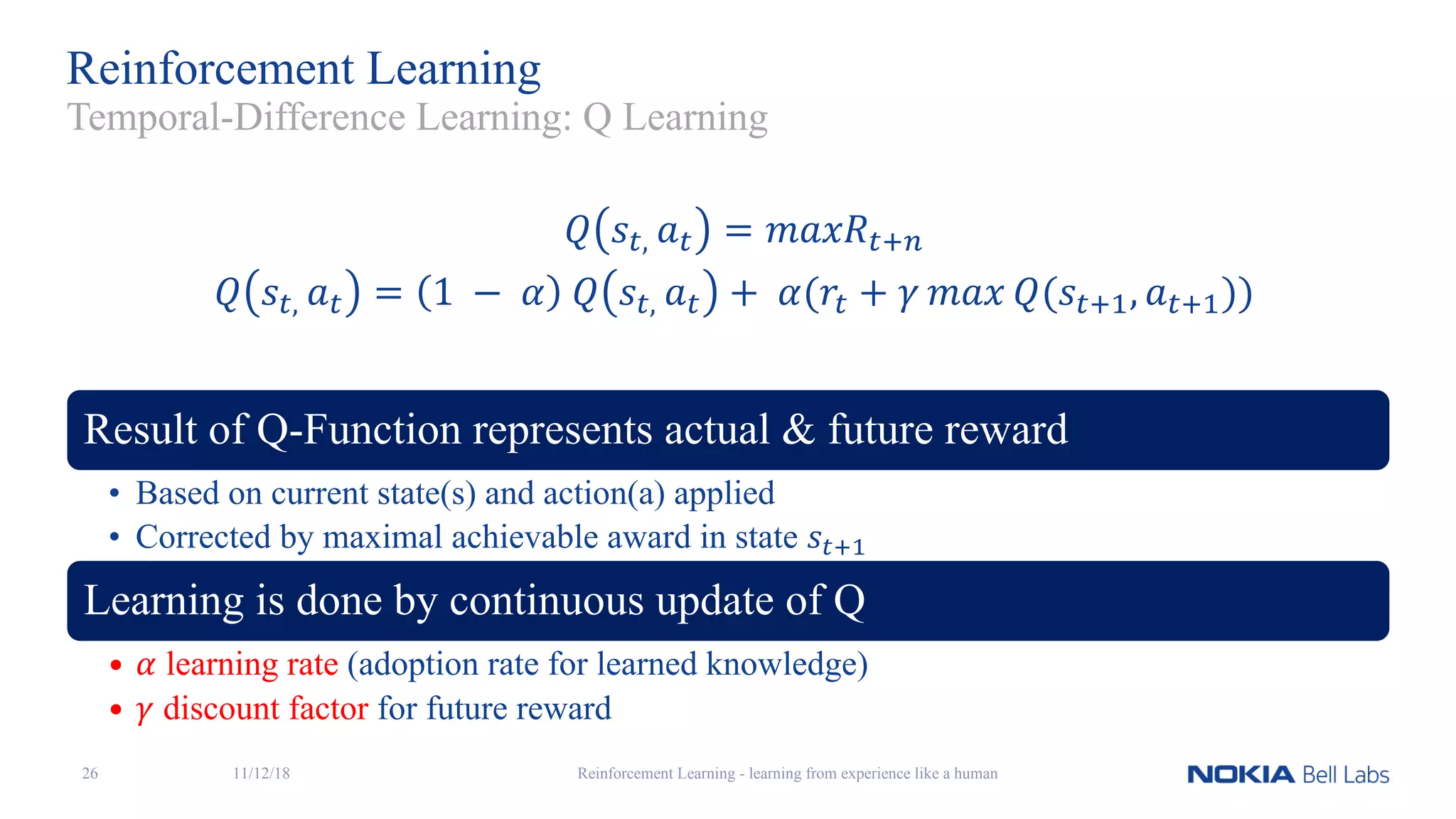 Reinforcement Learning - Learning from Experience like a Human