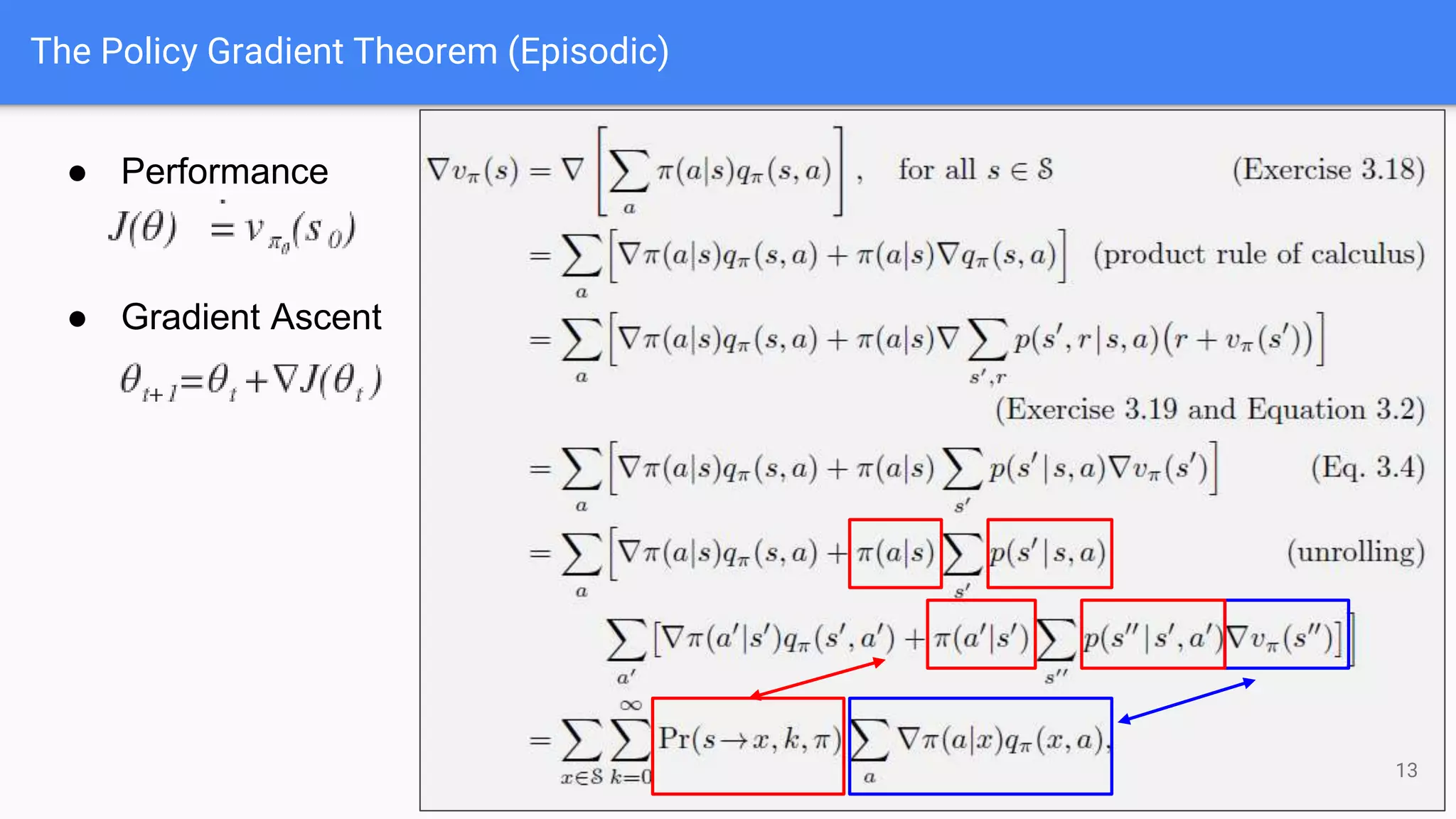 Reinforcement learning：policy gradient (part 1) | PPTX