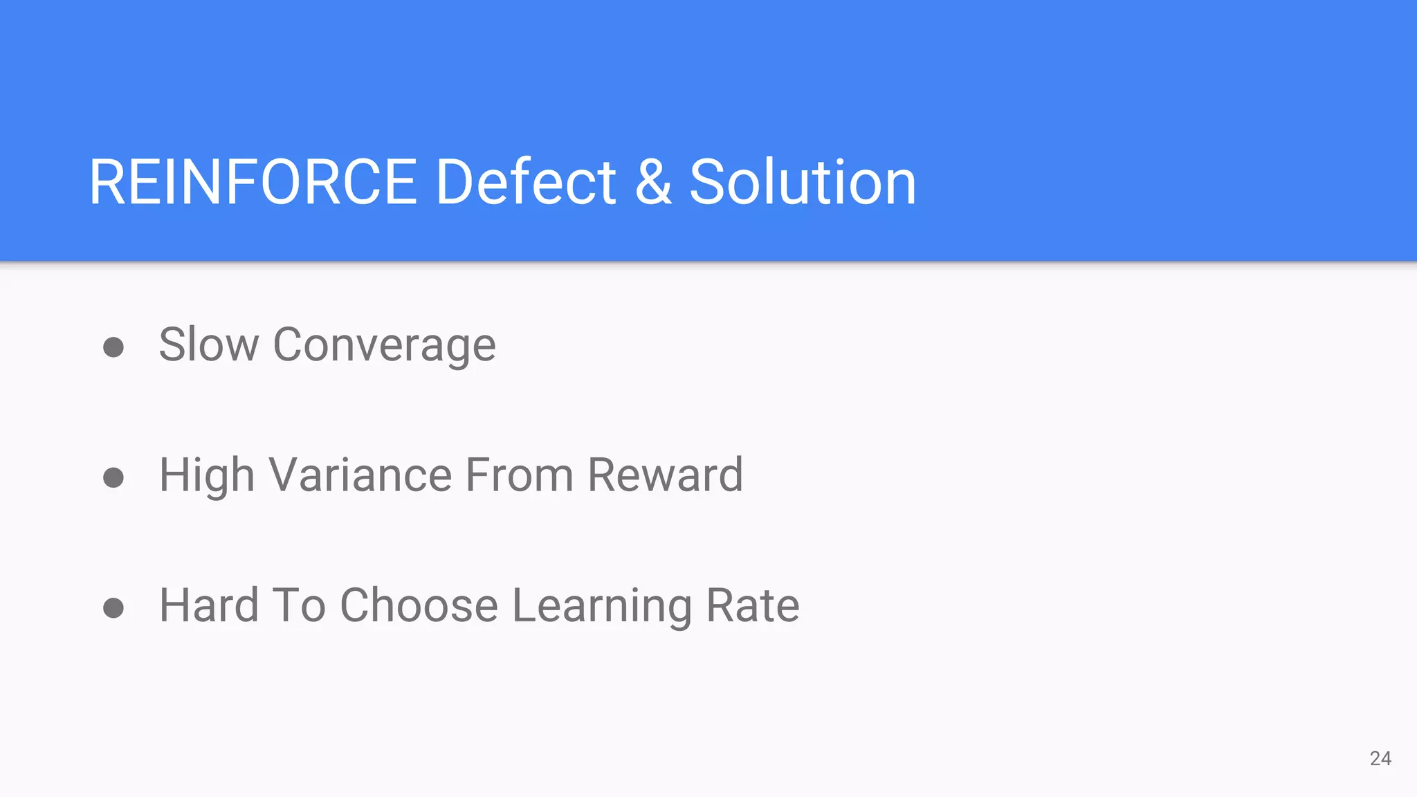 Reinforcement learning：policy gradient (part 1) | PPTX