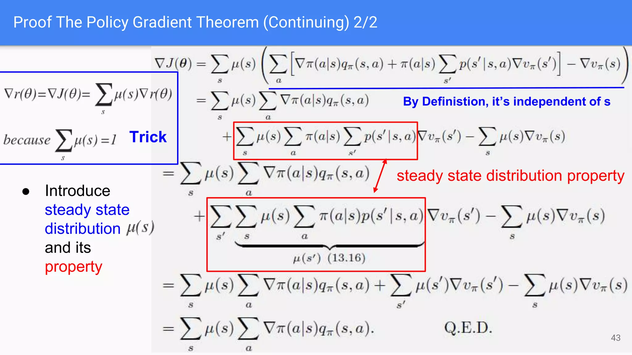 Reinforcement learning:policy gradient (part 1) | PPT Reinforcement learning:policy gradient (part 1) | PPT