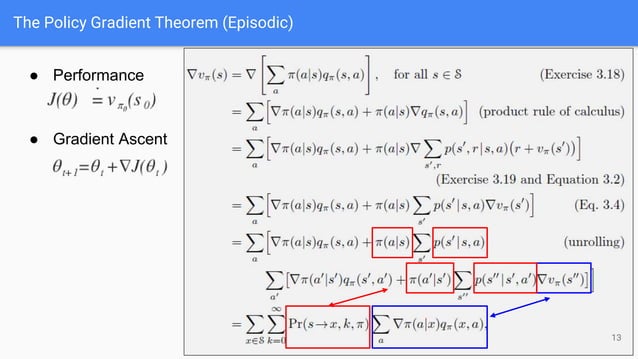 Reinforcement learning：policy gradient (part 1) | PPTX | Artificial ...
