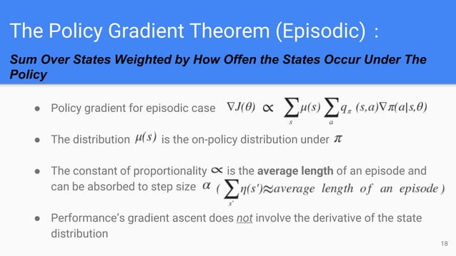 Reinforcement learning：policy gradient (part 1) | PPTX | Artificial ...