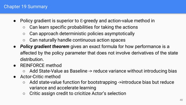 Reinforcement learning：policy gradient (part 1) | PPTX | Artificial ...