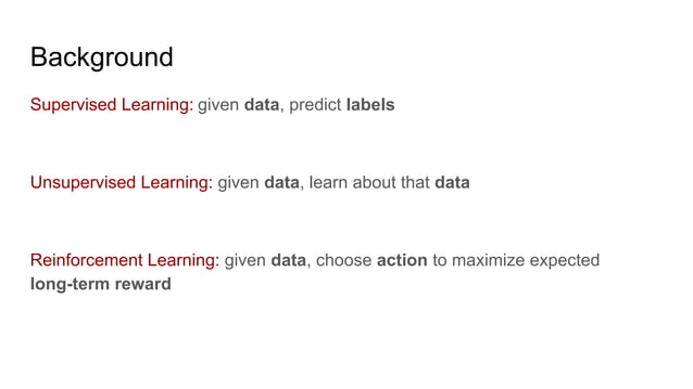 Reinforcement learning | PPT