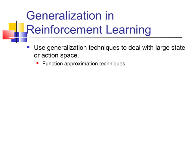 Reinforcement learning 7313 | PPT | Artificial Intelligence ...