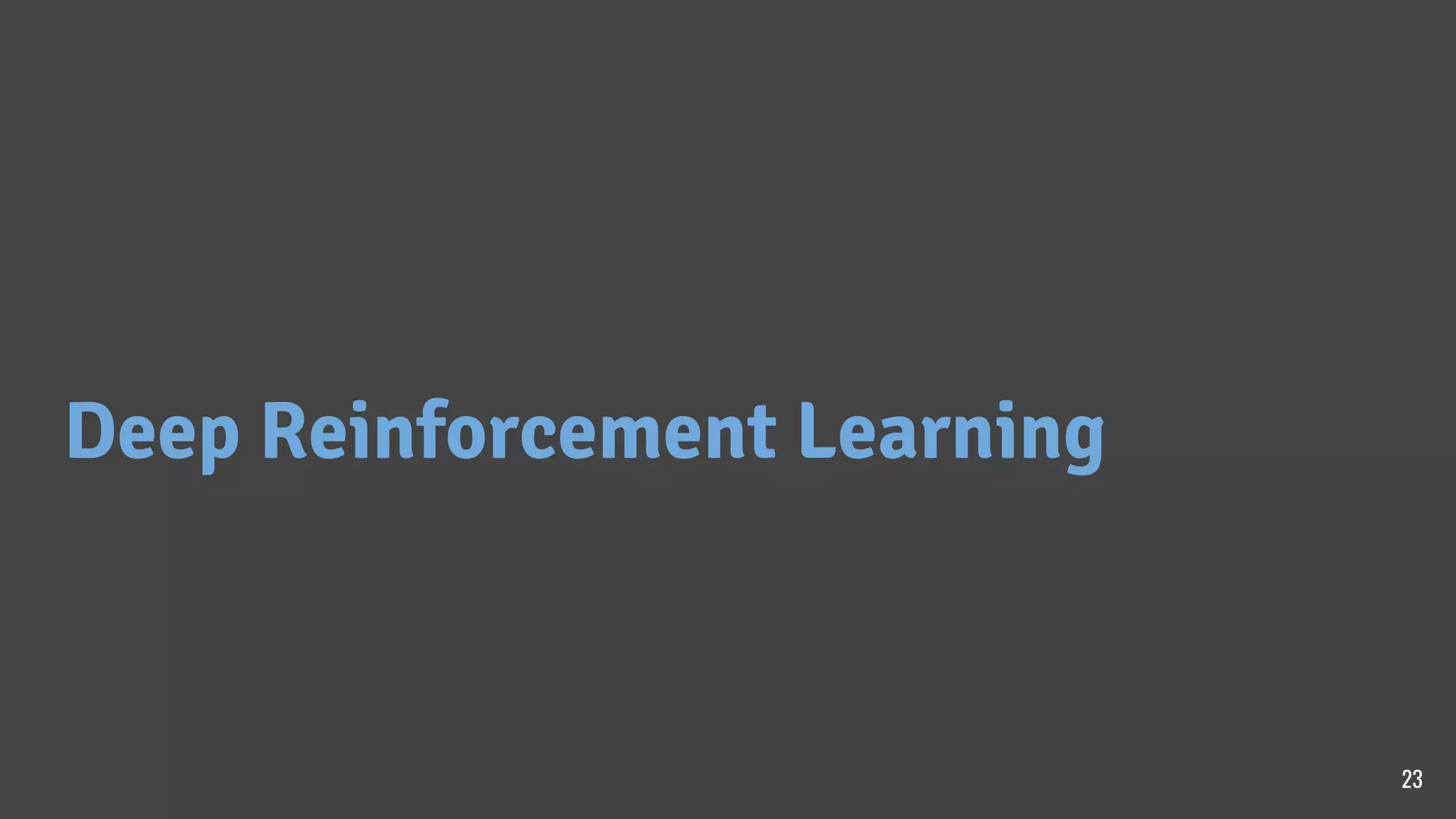 A brief overview of Reinforcement Learning applied to games | PPT
