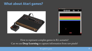 A brief overview of Reinforcement Learning applied to games | PDF