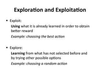 Reinforcement Learning: a Brief Overview | PDF