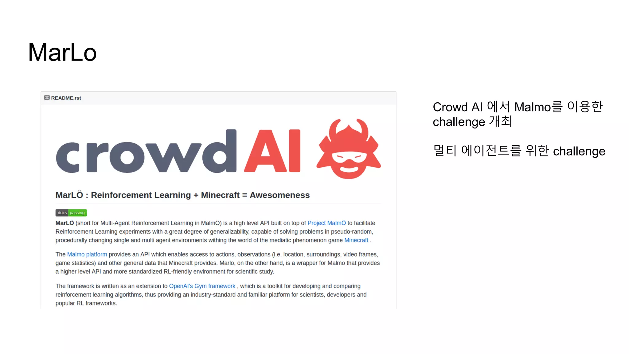 Reinforcement Learning Tutorial for Minecraft | PDF