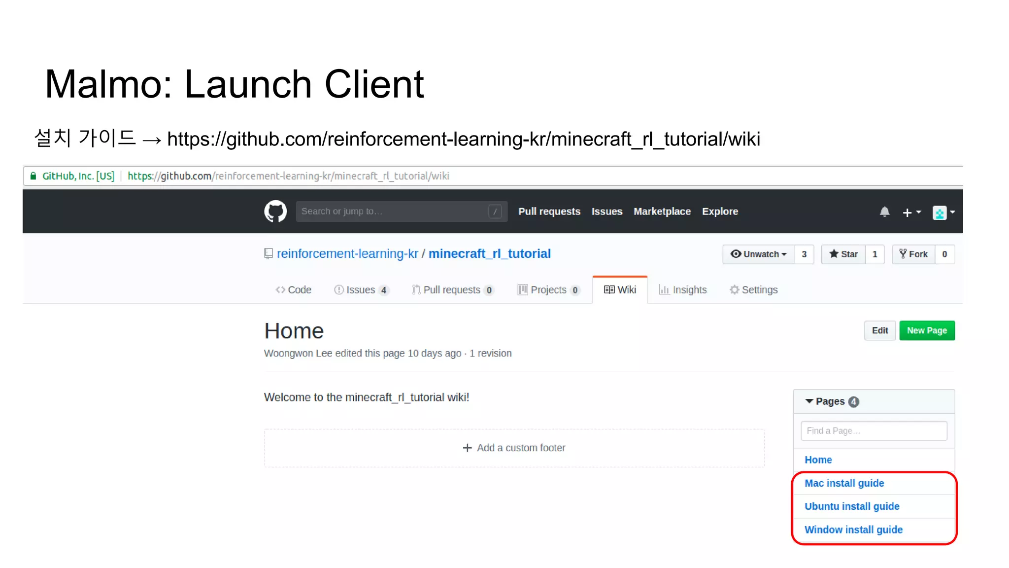 Reinforcement Learning Tutorial for Minecraft | PPT