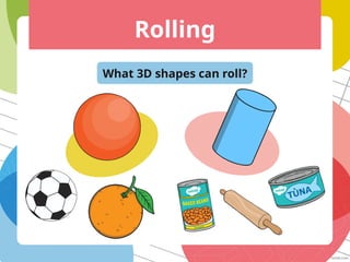 reinforcement of 3 d shape.pptx kindergarten | PPTX