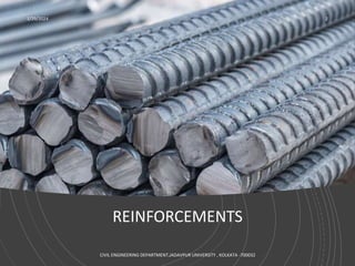 A presentation on reinforcement detailing in the manufacturing process ...