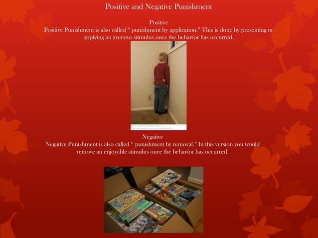 Reinforcement & punishment | PPTX