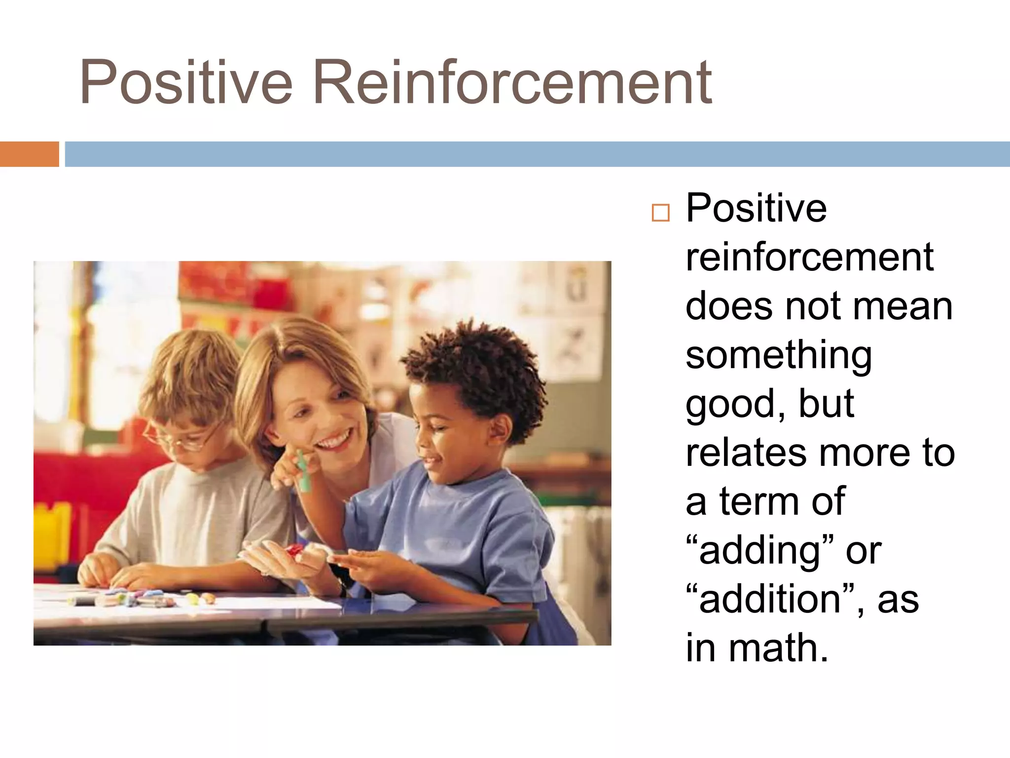 Reinforcements and punishments powerpoint ch.5 | PPTX