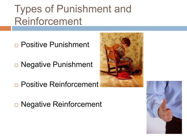 Reinforcements and punishments powerpoint ch.5 | PPTX | Science