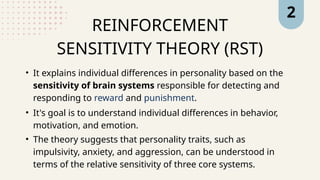 Reinforcement sensitivity theory (Jeffrey gray) | PPTX
