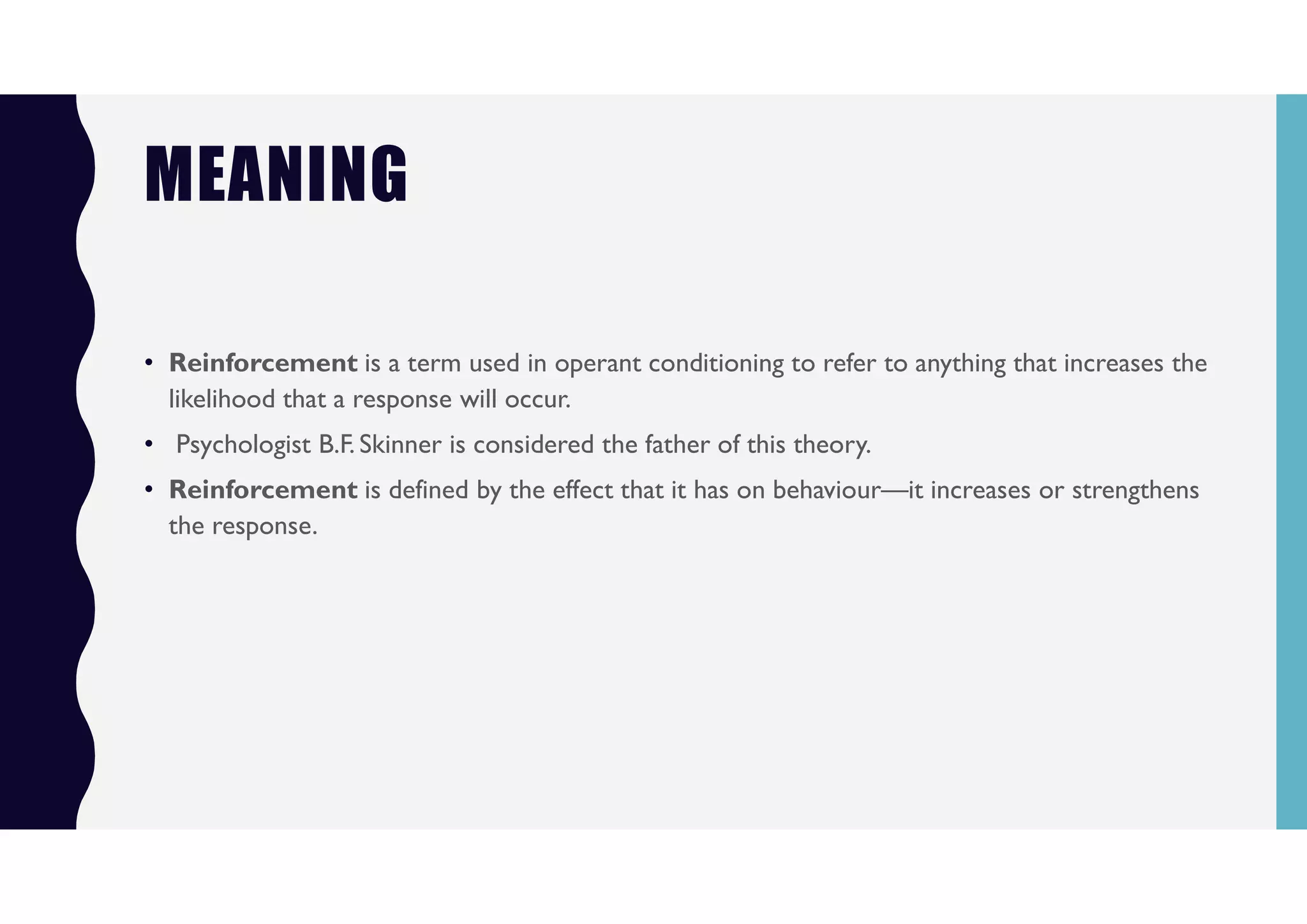 Reinforcement skill pdf | PPT