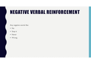 Reinforcement skill pdf | PPT