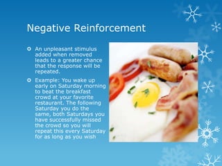 Reinforcements & punishments | PPTX