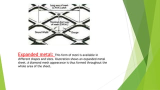 Reinforcement steel | PPTX