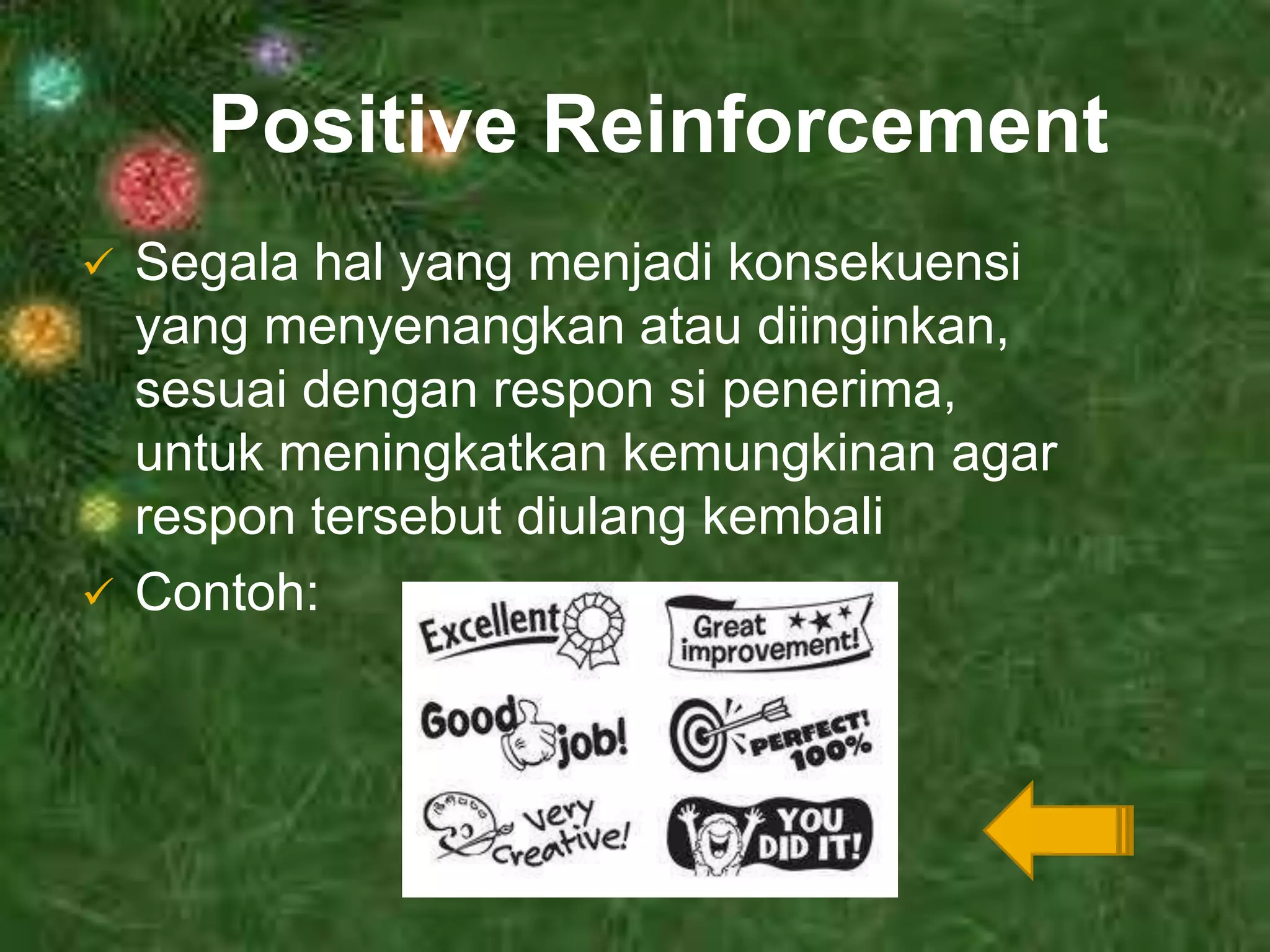 Reinforcement Theory | PPTX