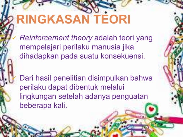 Reinforcement Theory | PPTX