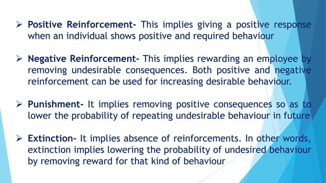 Reinforcement theory of Motivation | PPTX | Science