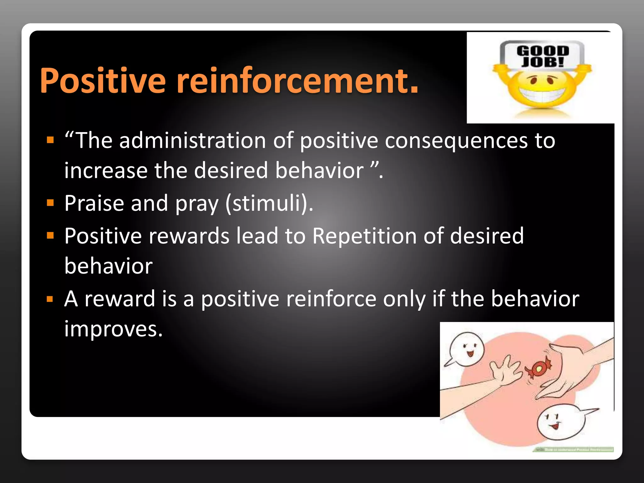 Reinforcement theory | PPTX