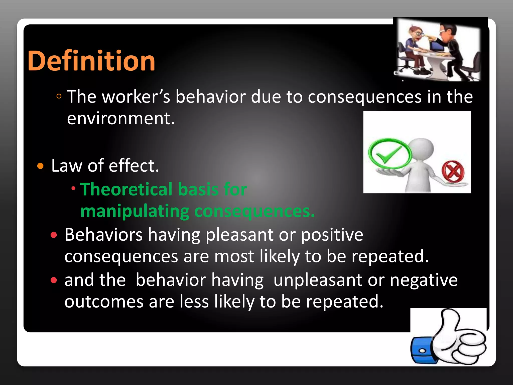 Reinforcement theory | PPTX