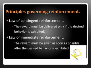 Reinforcement theory | PPTX