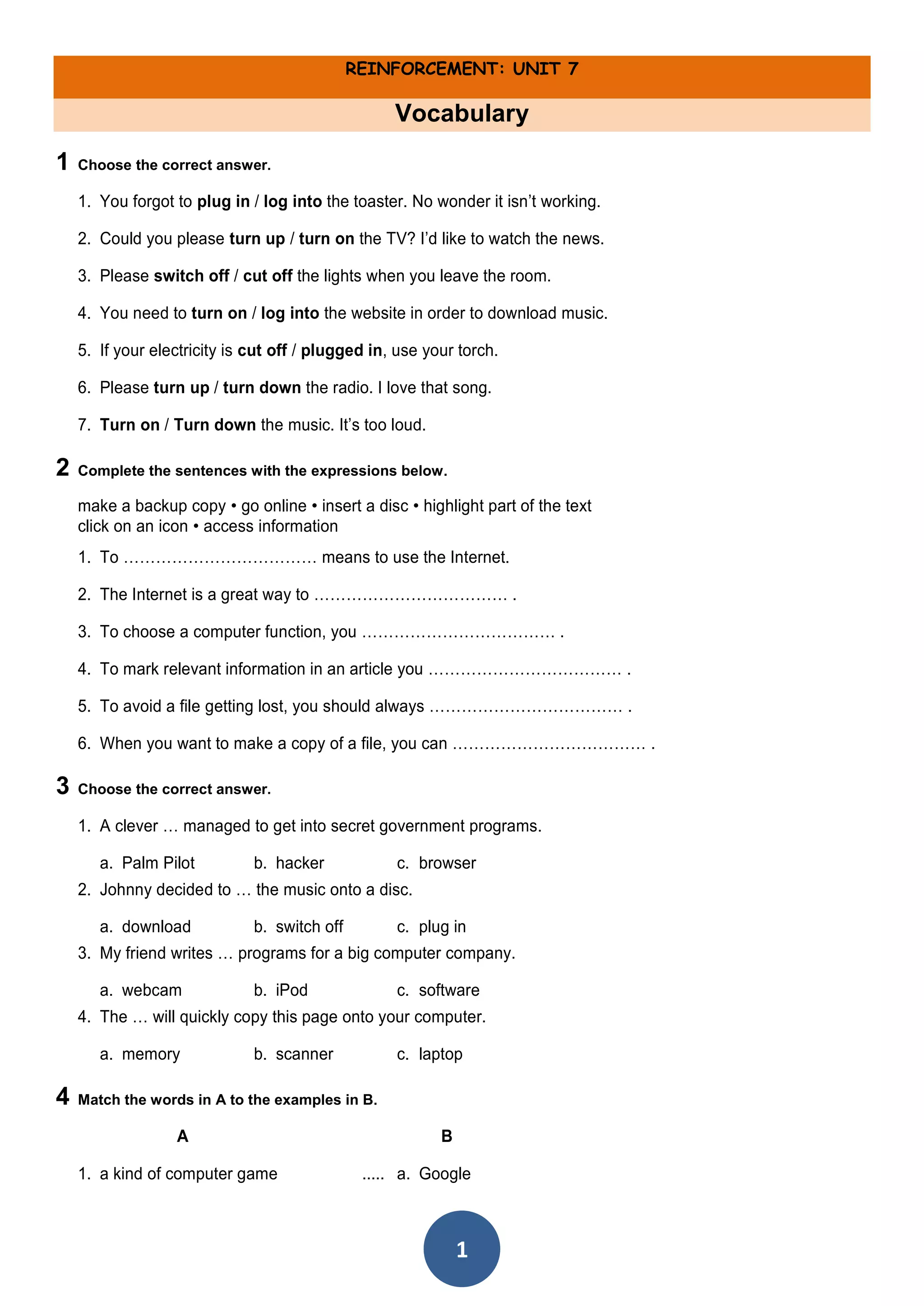 Reinforcement unit 7 | DOCX