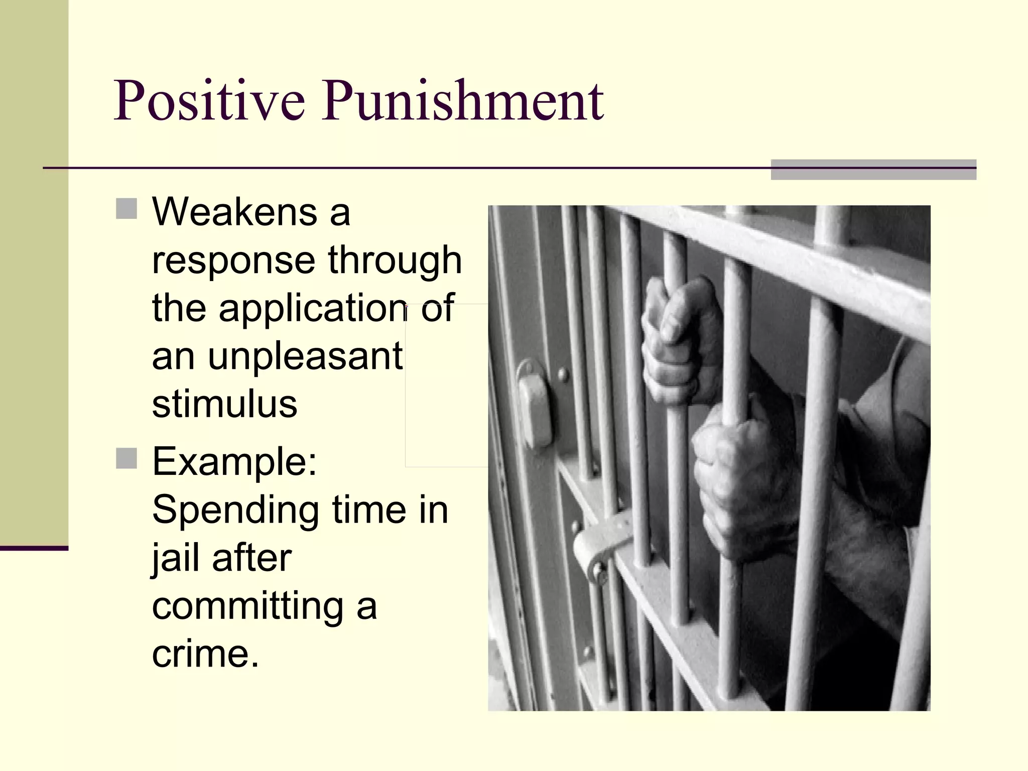 Reinforces and punishment | PPT