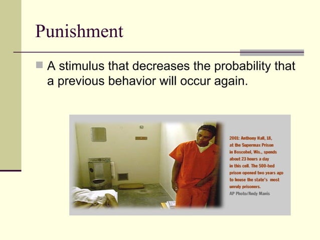 Reinforces and punishment | PPT