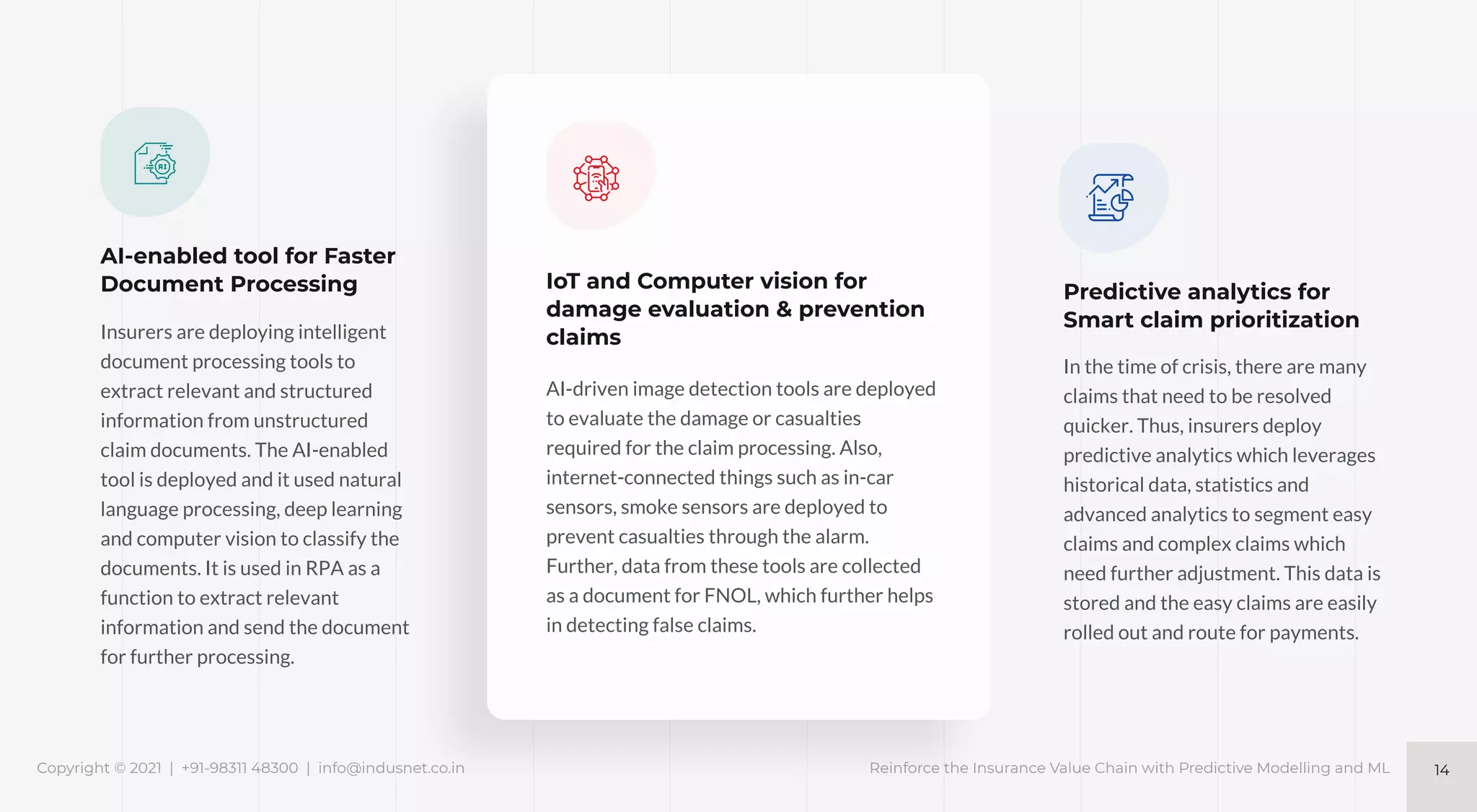 Reinforce the insurance value chain with predictive modelling and ml | PDF
