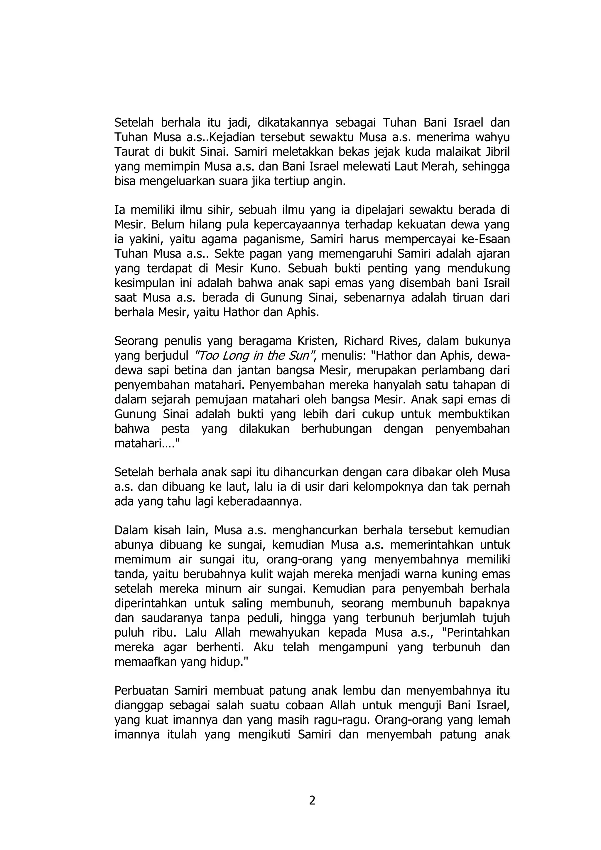 Reinkarnasi samiri | PDF