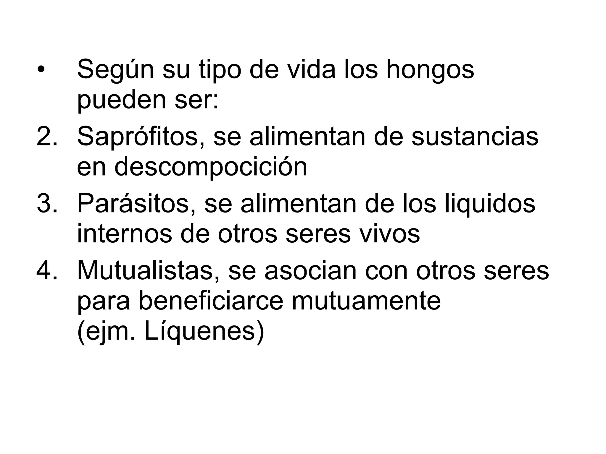 Reino Hongos | PPT