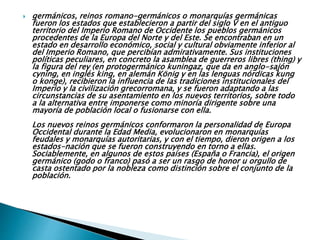 Reino de los germanos | PPTX
