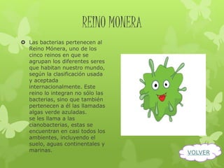 Reinos de los seres vivos | PPTX