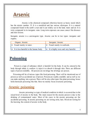 Reinsch's test for arsenic | DOCX
