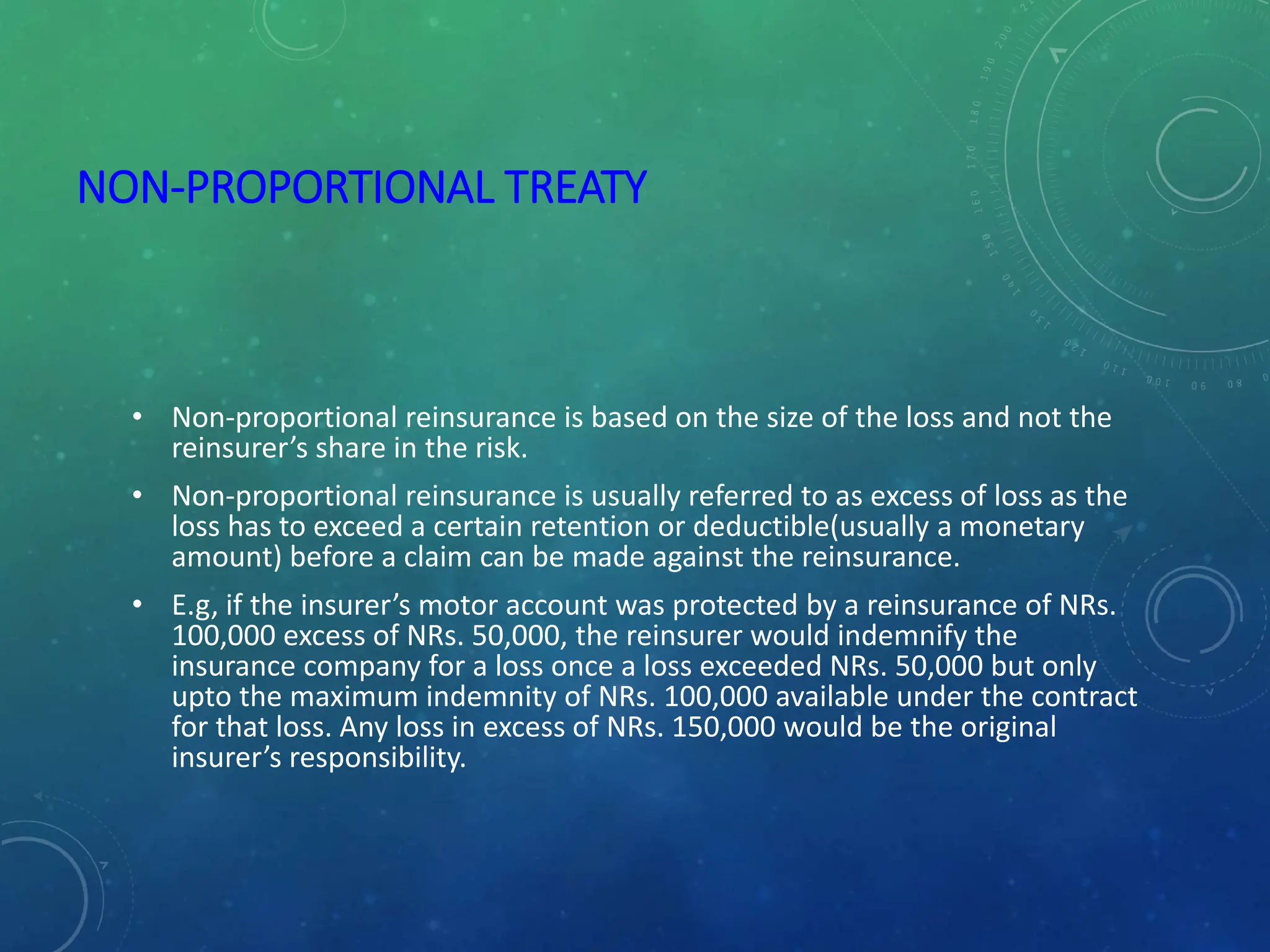 Basics of Reinsurance, Types, Purposes, Advantages and Disadvantages | PPTX