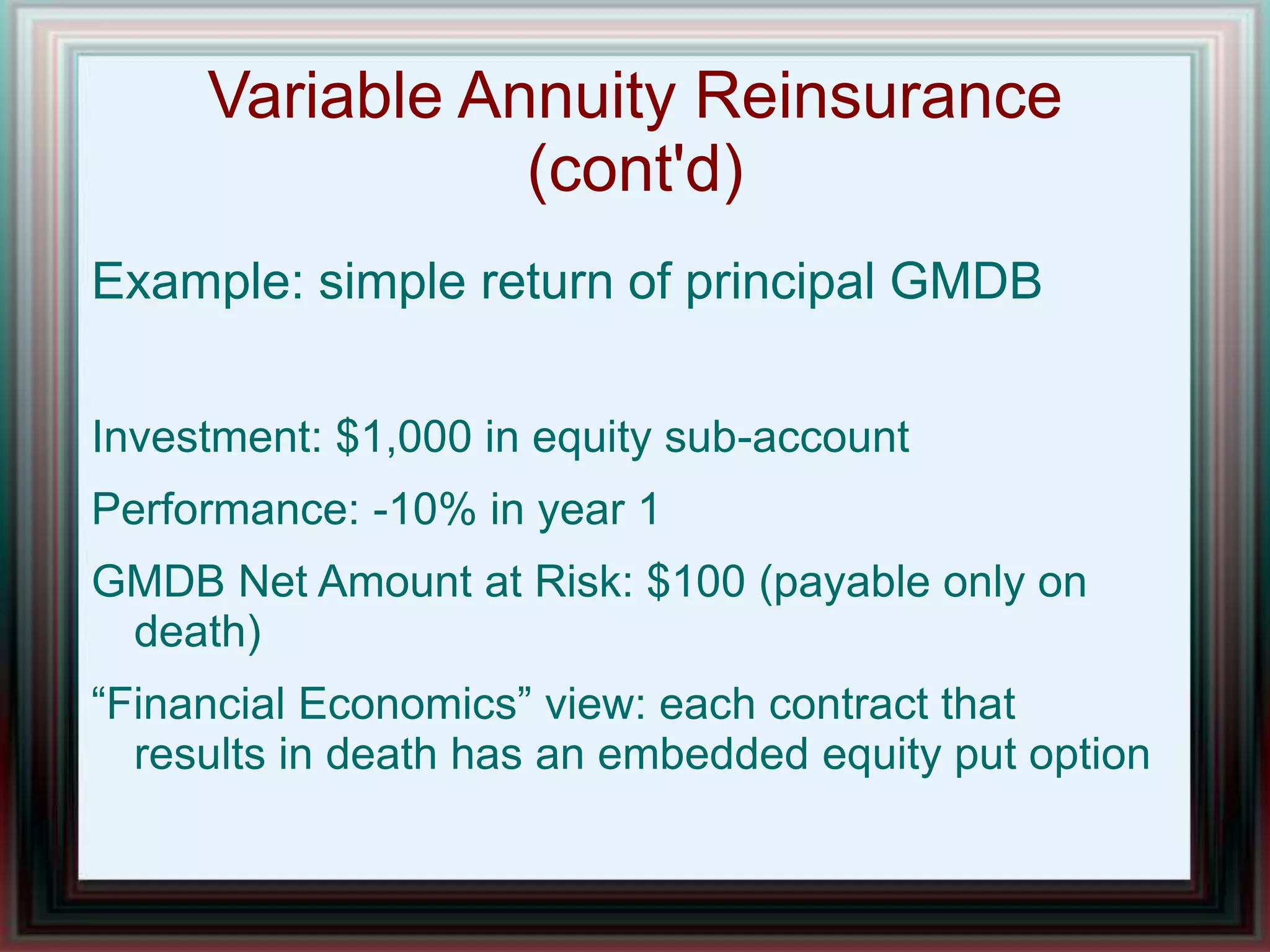Non-Traditional Reinsurance Structures | PPT