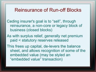 Non-Traditional Reinsurance Structures | PPT
