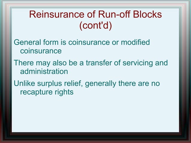 Non-Traditional Reinsurance Structures | PPT
