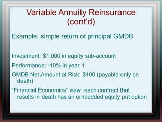 Non-Traditional Reinsurance Structures | PPT