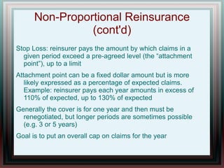 Non-Traditional Reinsurance Structures | PPT