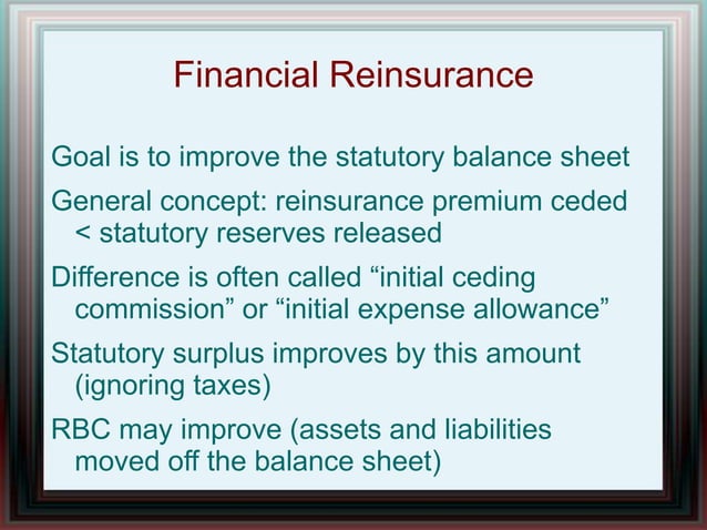 Non-Traditional Reinsurance Structures | PPT