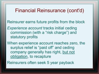 Non-Traditional Reinsurance Structures | PPT