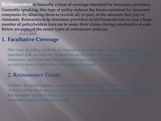 Reinsurance | PPTX