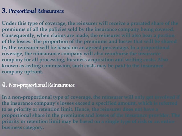 Reinsurance | PPTX